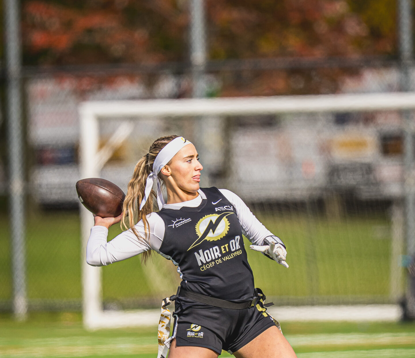 Flag football - Noir et Or | Cégep de Valleyfield